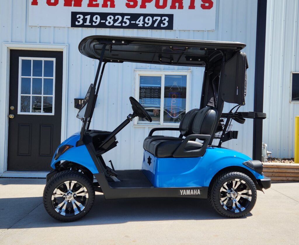 2021 Yamaha 48 Volt - Blue - Golf Set Up - $6,499 - KC Power Sports