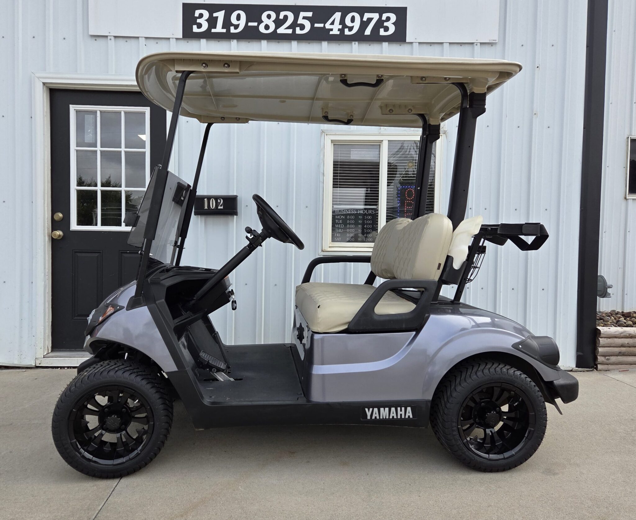 2021 Yamaha 48 Volt AC - Grey - Golf Set Up $5,500 - KC Power Sports